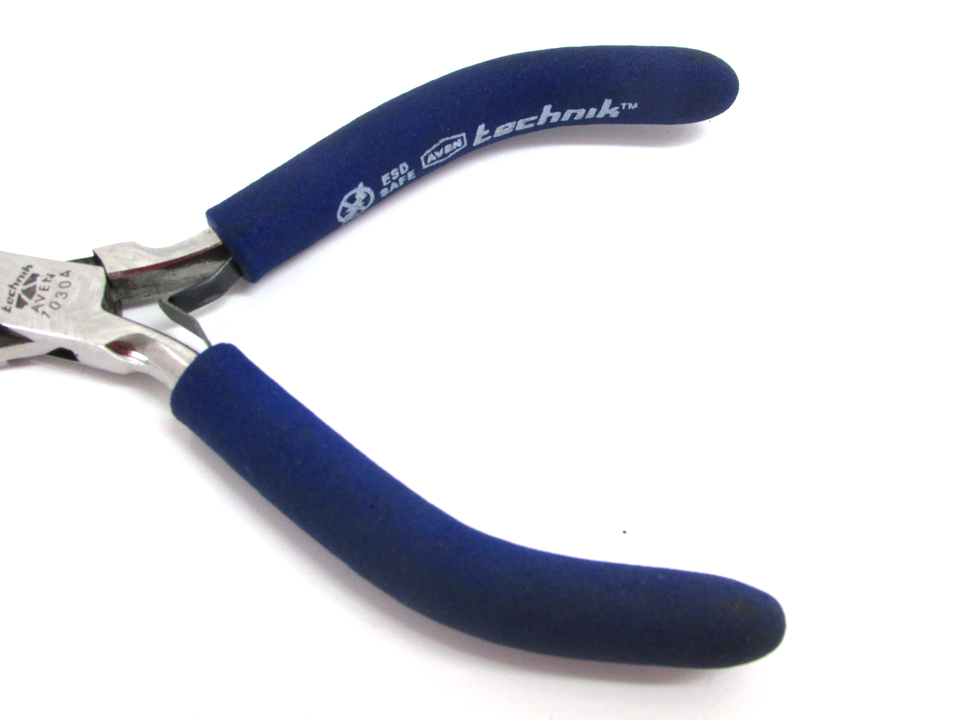AVEN TECHNIK™ 5" STAINLESS STEEL FLAT NOSE PLIERS, ESD SAFE, #10304 | eBay
