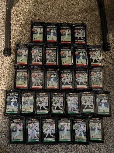 1993 Pinnacle Series 1 and 2 Baseball Unopened Wax Packs - 29 in the ...
