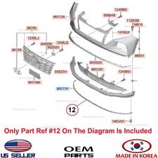 Hyundai 86577CW000 Front Lower Valance Panel for sale online | eBay
