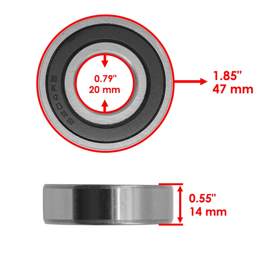 3 Spindle Shaft w/ Bearing fits Cub Cadet MTD 7381186A 7381186 75306348 ...