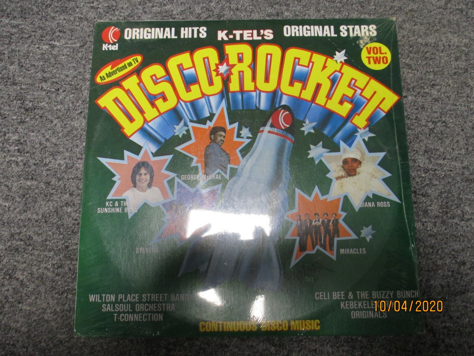DISCO ROCKET VOL. 2 Music New Sealed Record Album K-TEL / | eBay