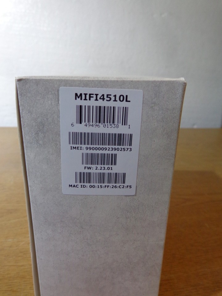 Novatel MiFi 4510L Black Verizon Jetpack 4G LTE Enabled USB Wi-Fi ...