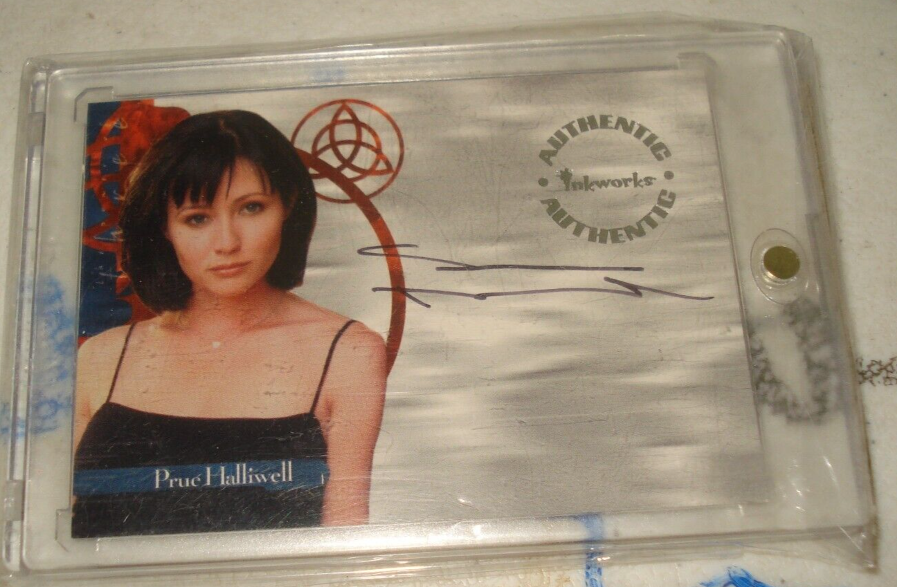 2000 Inkworks Charmed Season 1 SHANNEN DOHERTY AUTO Autograph Prue ...