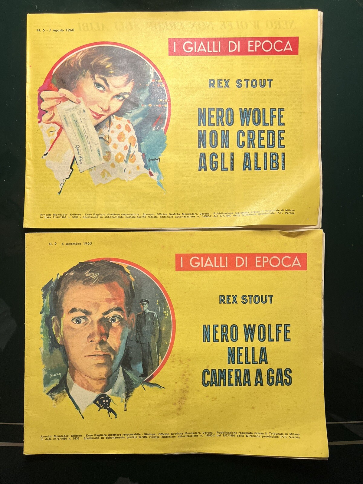 NERO WOLFE - I GIALLI DI EPOCA. Per Info Contattare | eBay
