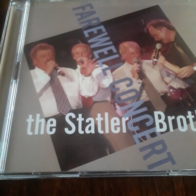 The Farewell Concert by The Statler Brothers (CD, Jul-2003, 2 Discs) | eBay