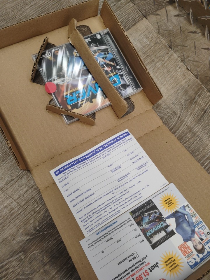 Driver: You Are the Wheelman PC CD-ROM Windows Big Box 1999 Never Used ...