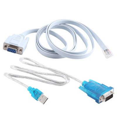 RJ45 Cable Serial Cable Rj45 to DB9 and RS232 to USB (2 in 1) CAT57583 ...