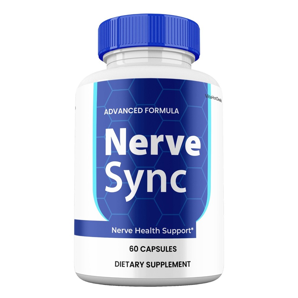 Nerve Sync Capsules, Max Strength Nerve Health Supplement, NerveSync (3 ...