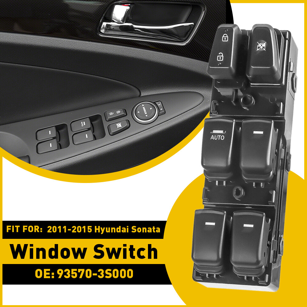 Front Left Driver Power Window Switch For 2011-2015 Hyundai Sonata ...