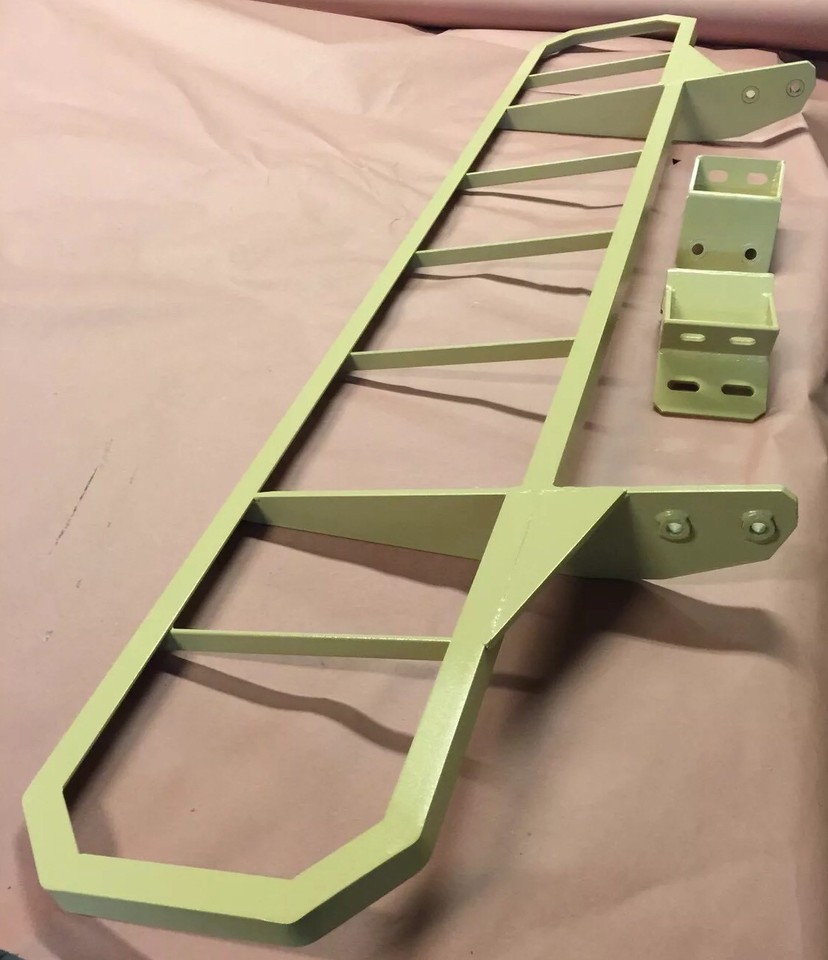 NEW BRUSH GUARD MEDIUM DUTY TAN + BRACKETS + HARDWARE Military Humvee ...