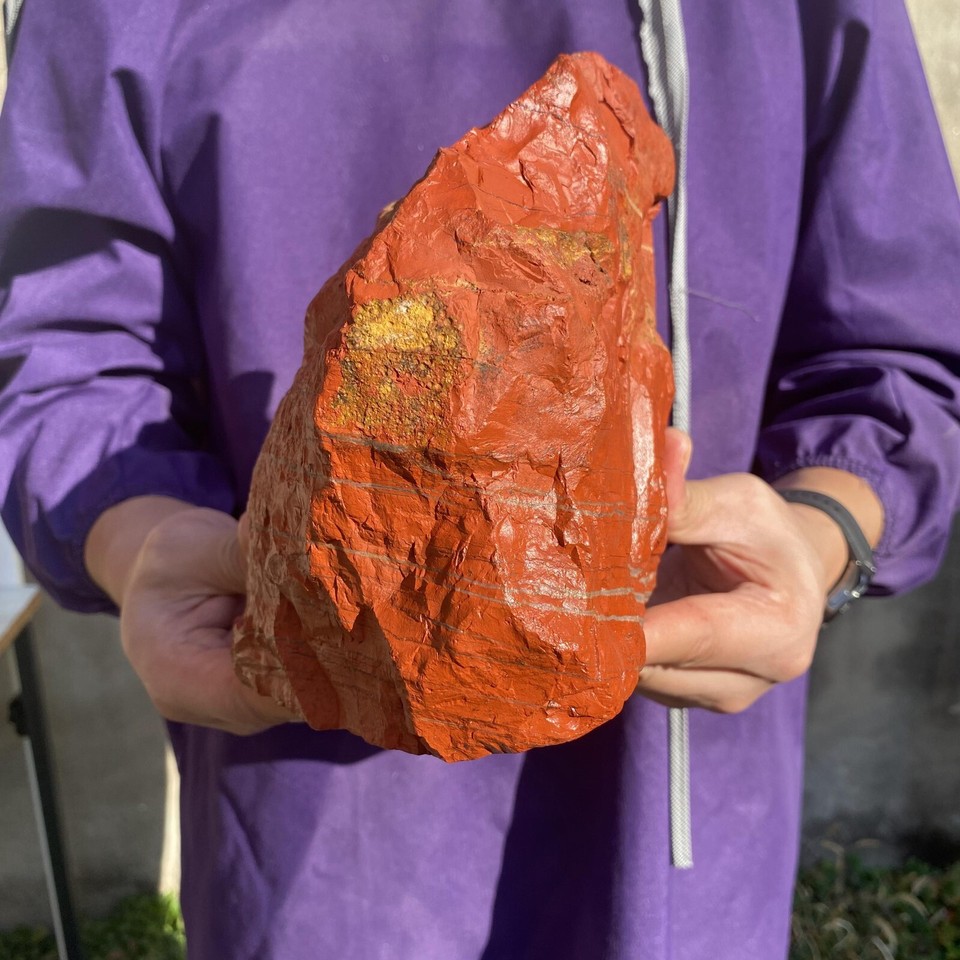 11.1LB 5070g Natural Large Red Jasper Rough Stone Specimen Crystal | eBay
