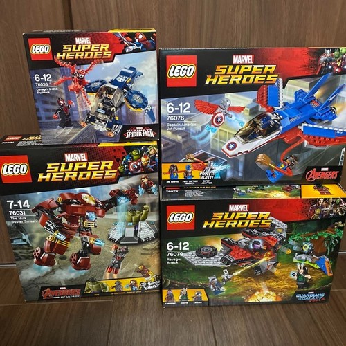 LEGO Marvel Super Heroes Bulk Lot 76036 76076 76031 76079 Set Sealed | eBay