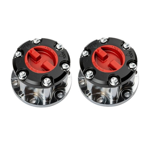 2x Manual Wheel Locking Hubs Set For Toyota 4Runner T100 Hilux Pick up ...