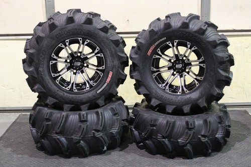 YAMAHA RHINO 660 26" EXECUTIONER ATV TIRE & STI HD3 M WHEEL KIT IRS1CA ...