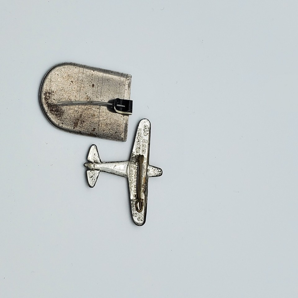 Original WW2 WWII German aviation Luftsport pilot plane WHW glider pin ...