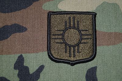 Authentic US Army New Mexico National Guard BDU Subdued Sew On Military ...