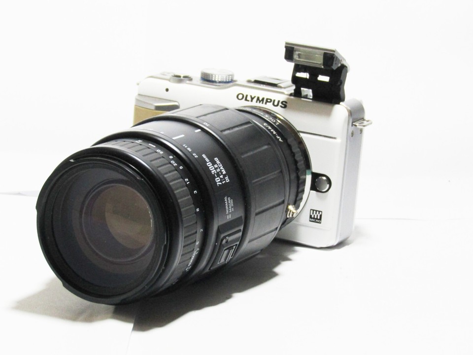 Lumix fit 70-300=140-600mm LENS for Olympus PL5 PEN E-PM1 PEN E-PL3 PEN ...