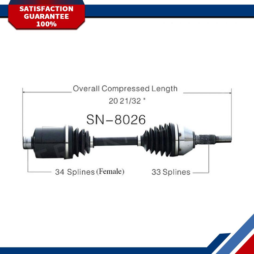 Front Right CV Joint Axle For Chevrolet Cobalt 2010 2009 2008 2007 2006 ...