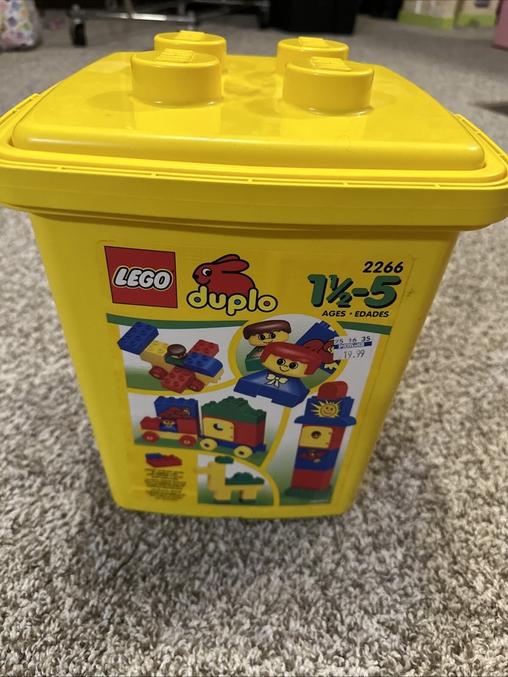 LEGO DUPLO: Extra Large Value Bucket (2266) VERY GOOD USED CONDITION ...