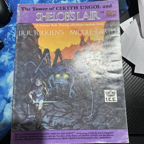 MERP The Tower of Cirith Ungol and Shelob's Lair - I.C.E. #8030 | eBay