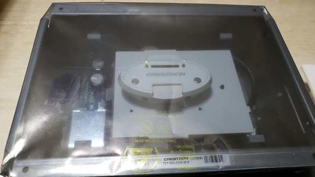 Crestron TST-600-DSW-W-S Black Wall Dock for TST-600 & TST-602 for sale ...