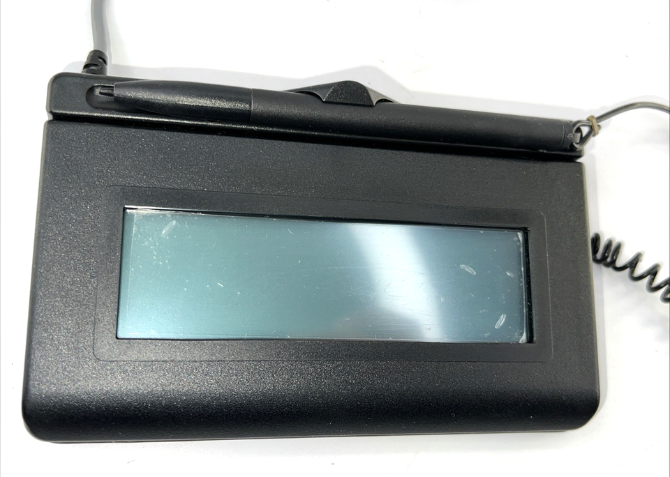 Topaz T-LBK460-HSB-R SigLite LCD 1x5 Signature Capture Pad +Stylus ...