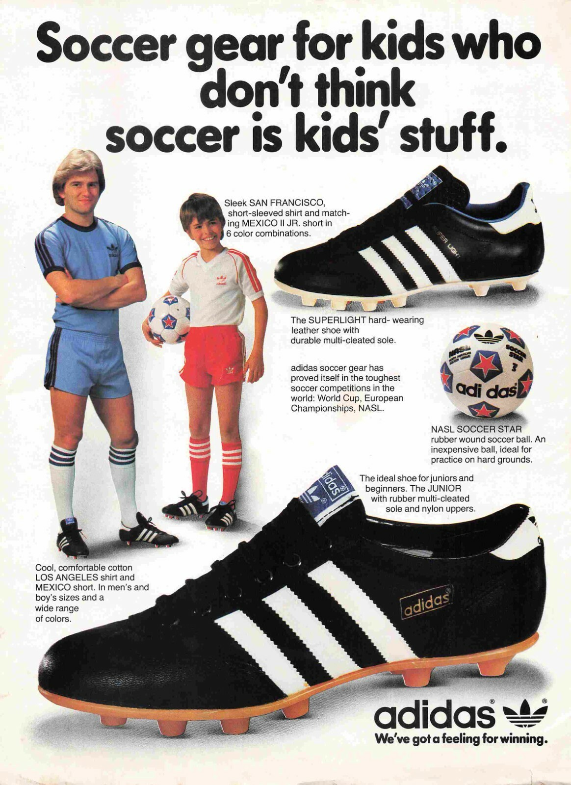 Adidas Soccer Cleat Ads