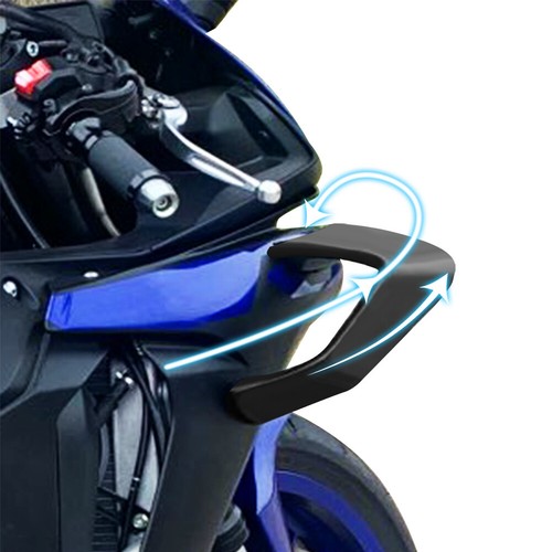 For 2015-2022 YAMAHA YZF-R1 YZF-R1M Carbon Fiber Winglets Wind Wing ...