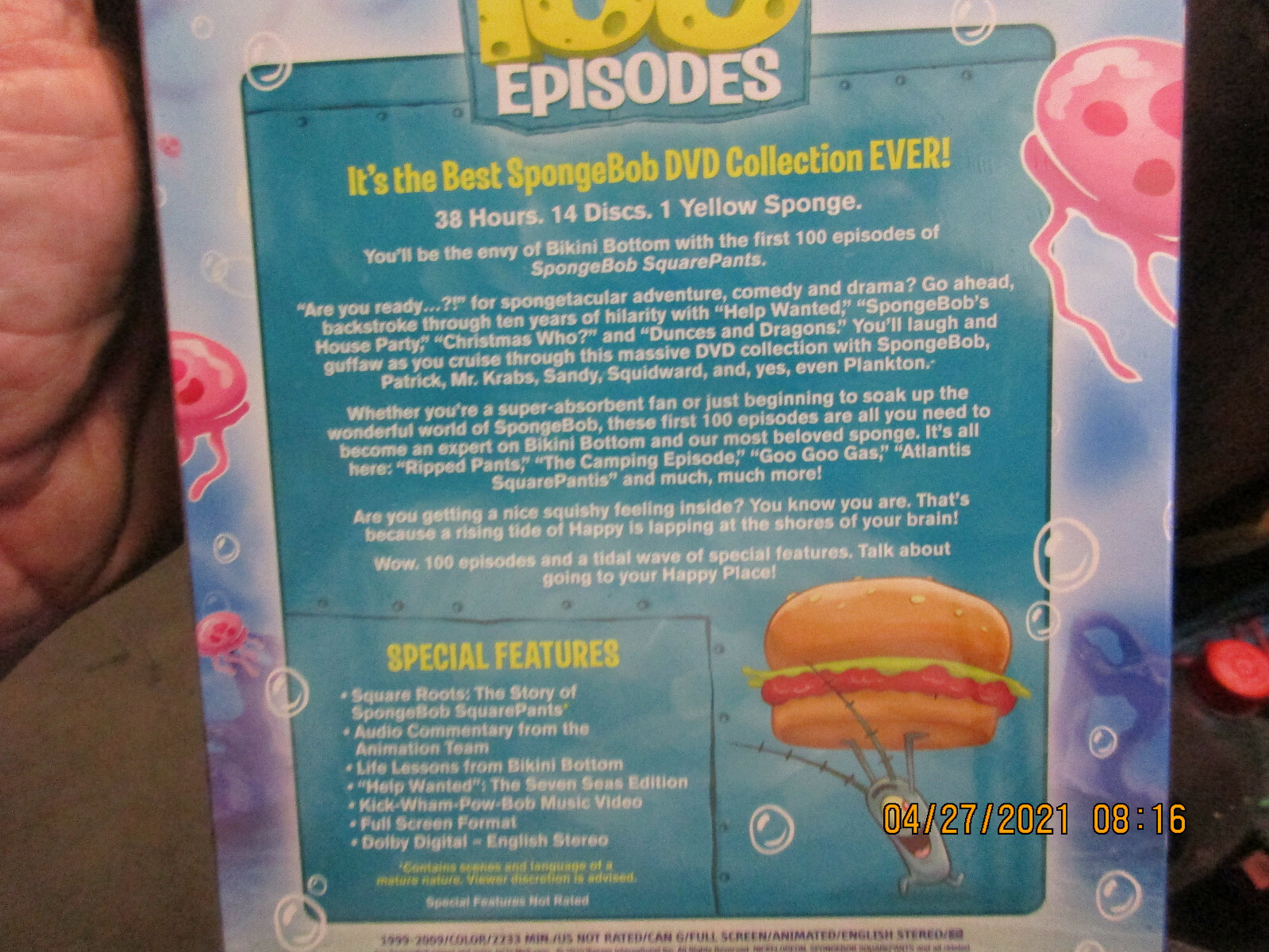 SpongeBob SquarePants: The First 100 Episodes (DVD) for sale online | eBay