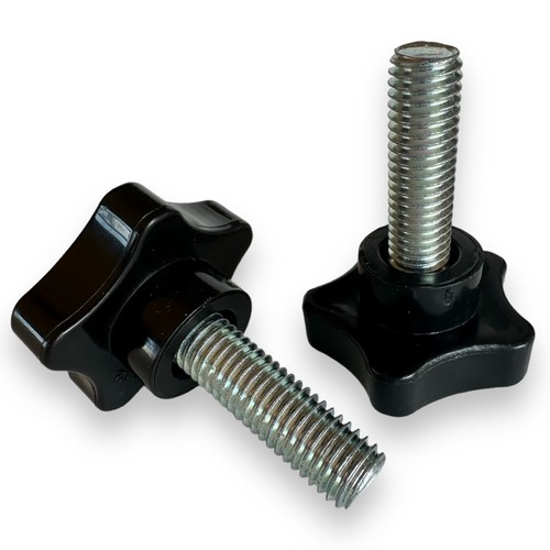 2 x Bowflex Ultimate Threaded Locking Knobs For Leg Extension Seat Rail ...