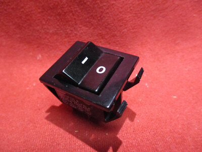 Kema Keur Arrow England Rocker Switch 16A 250VAC DPST Black On Off ...