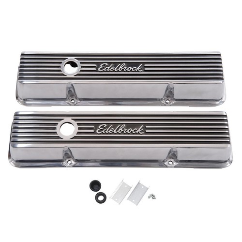 Edelbrock Engine Valve Cover Set , PN# 4262 | eBay