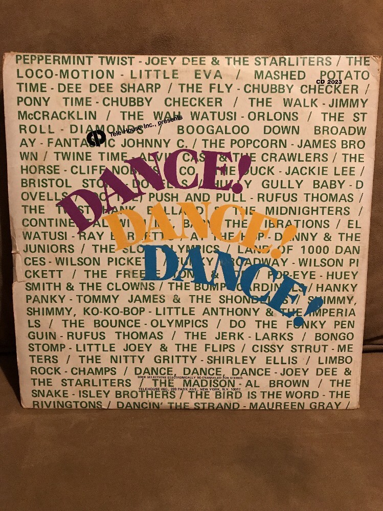 Tele House Presents Dance Dance gatefold 4 Disc Stereo LP Tele House CD ...
