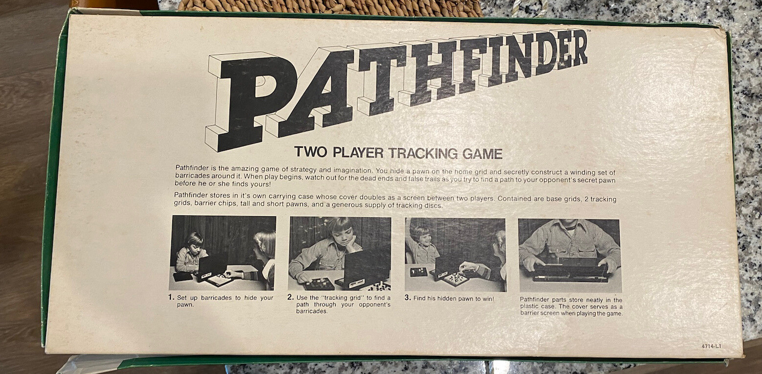 Pathfinder Board Game Vintage 1977 Milton Bradley No. 4714 | eBay