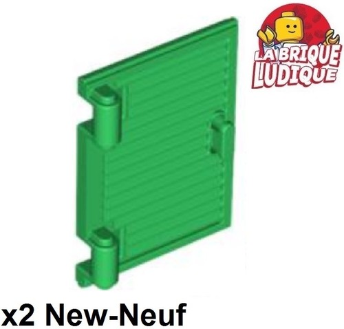 LEGO - 2x window shutter shutter handle hinge green/green 60800a NEW | eBay