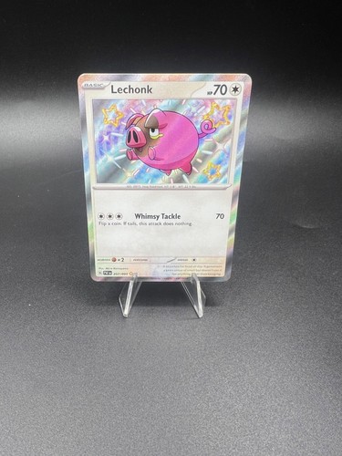 Lechonk - 207/091 - Shiny Rare - Paldean Fates - Pokemon Card. | eBay