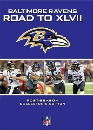 Baltimore Ravens The Road to Super Bowl XLVII 47 NFL Football 4-DVD-Set ...