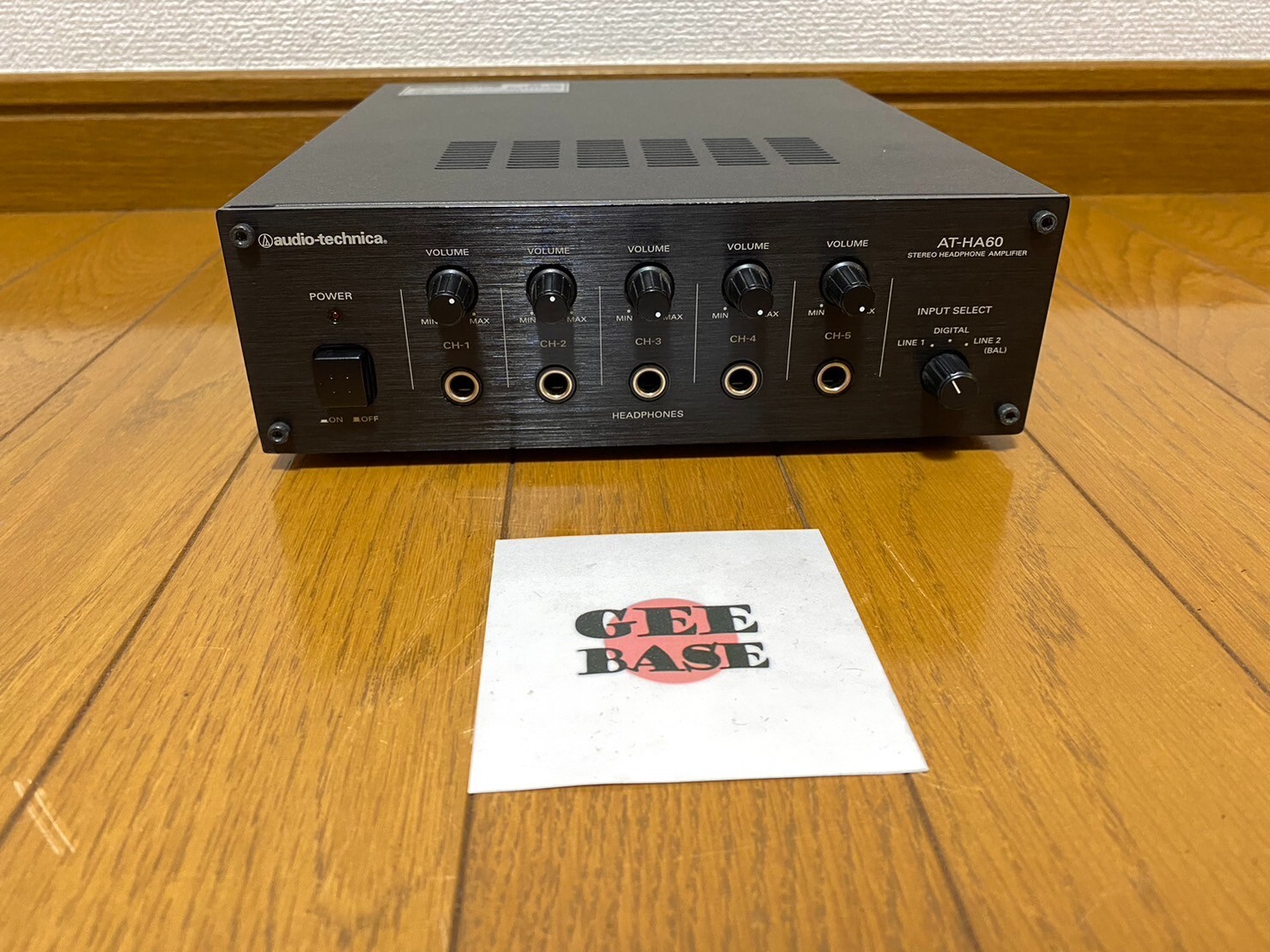 Audio-Technica AT-HA60 Amplifier Headphone Up to 5 headphones Fully ...