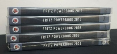 ChessBase Fritz Powerbook Collection 2003 2006 2008 2010 2011 Editions ...