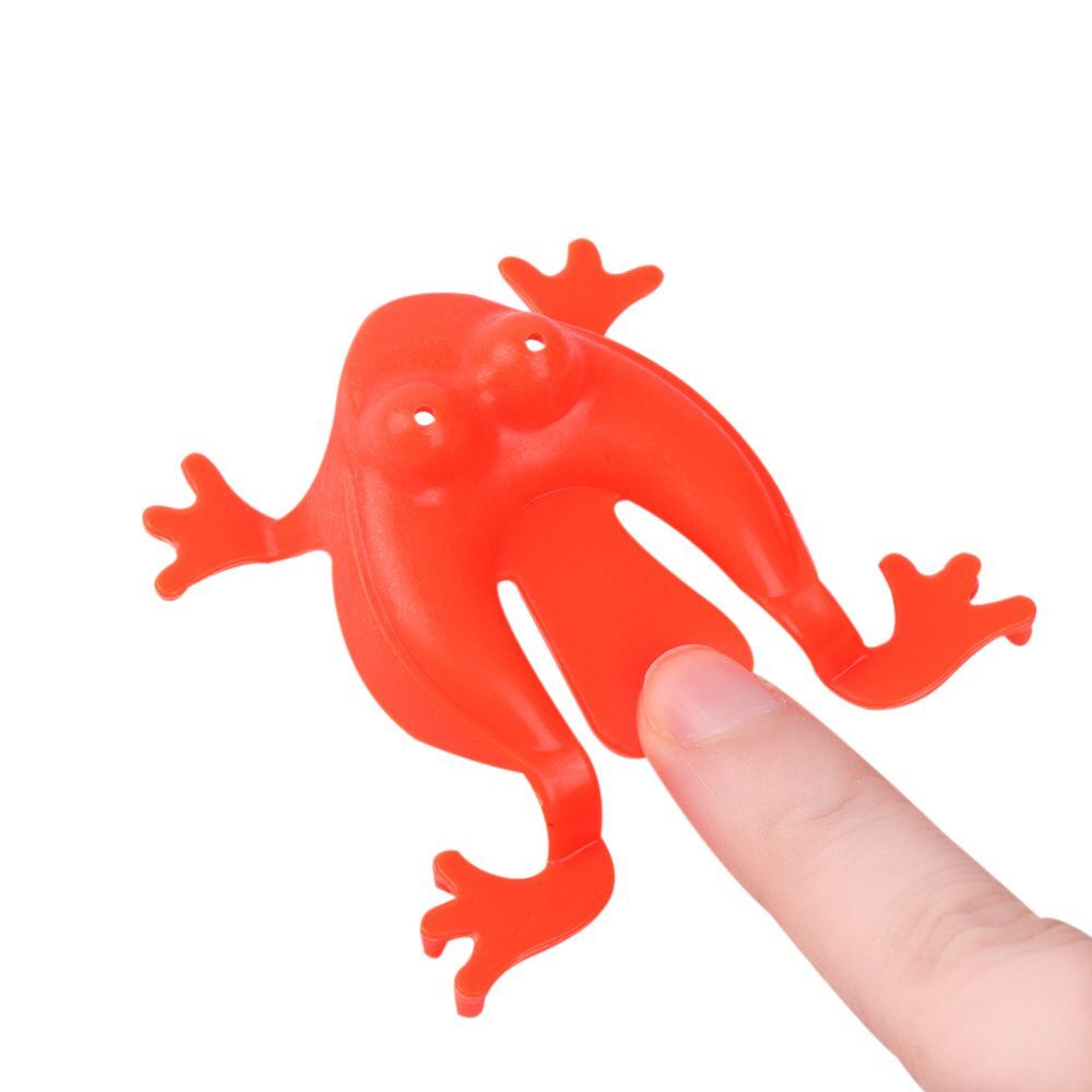 Candy Color Fidget Toy Contest Games Jumping Frog Toys Stress Reliever ...