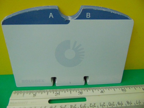 24 A-Z Rolodex Guide Index Tabs for Rolodex 3 x 5" Card File New | eBay