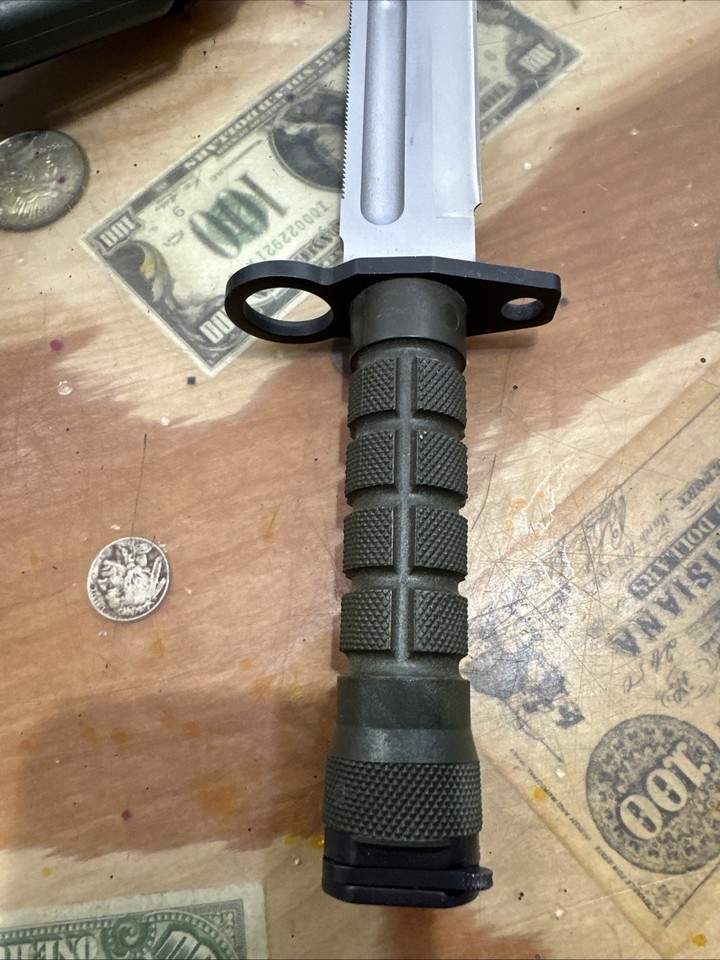 BUCK 188+~ Original Knife, Sheath, & Folder~ M9 Not Phrobis, Extra Buck ...