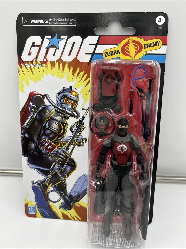 GI Joe Classified Series Retro Cardback Cobra Eel Action Figure | eBay