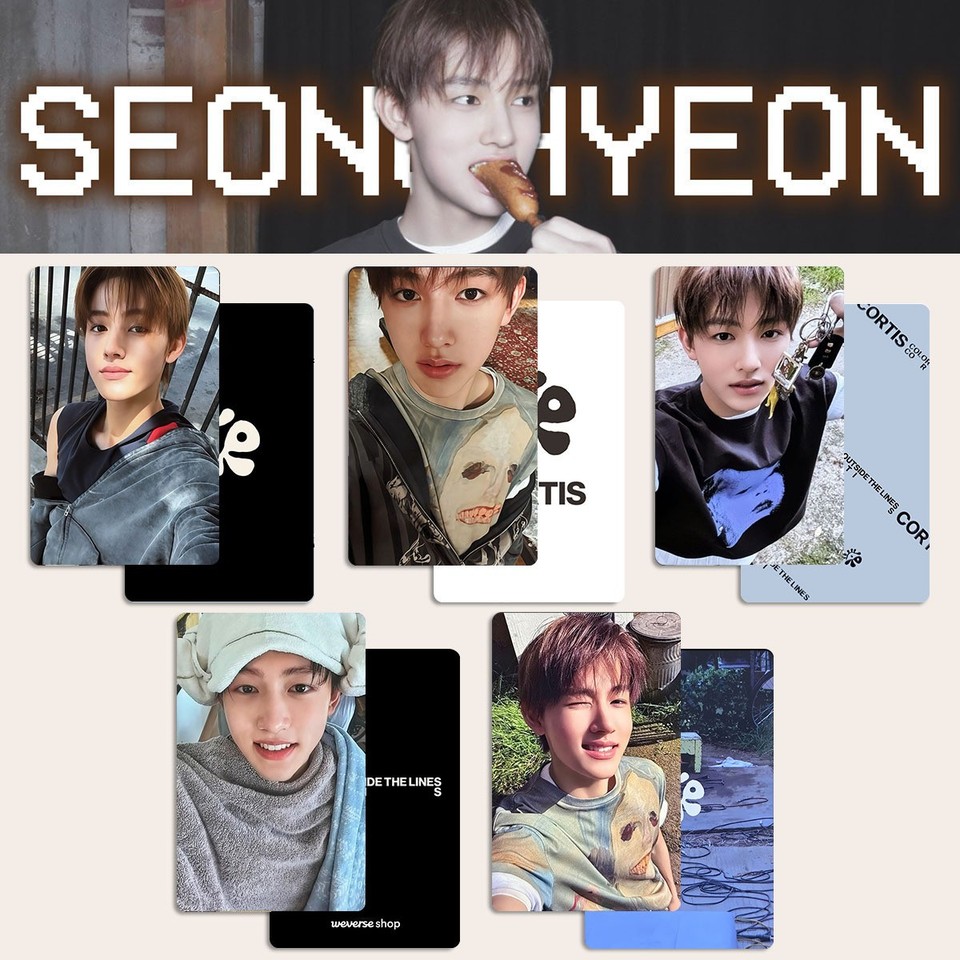 5pcs/set Kpop CORTIS Member Self Made Photocard . Photo Cards WVS | eBay