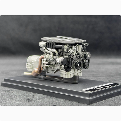 Motorhelix 1: 18 Mercedes Benz W221 S-Class M275 Plastic Engine Model ...