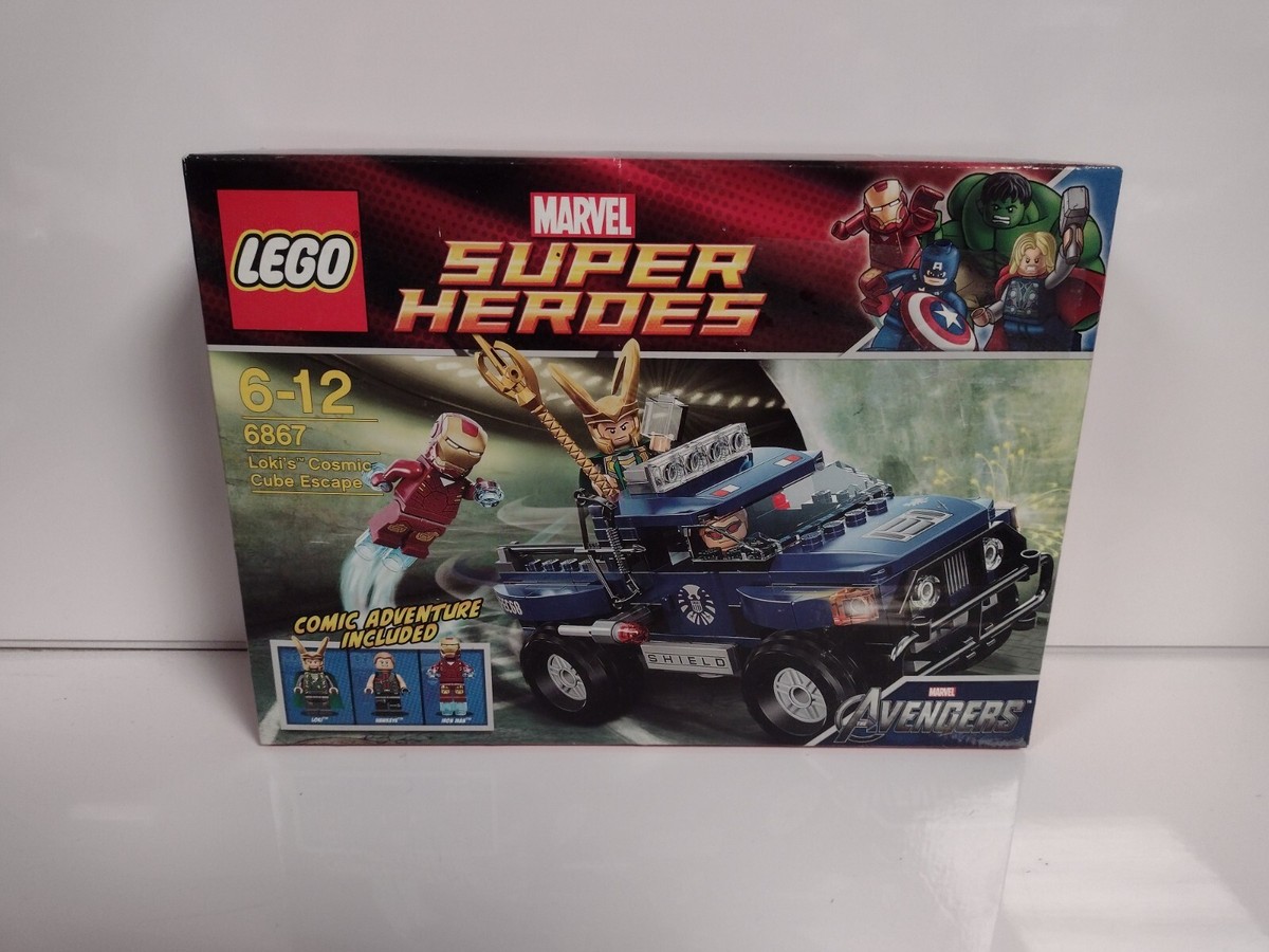 Lego Marvel Superheroes Lokis Cosmic Cube Escape LEGO 6867 Loki's