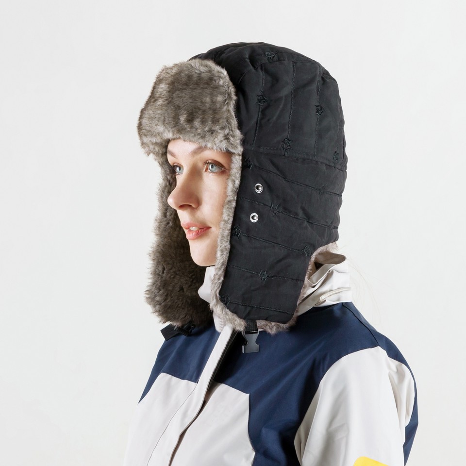 Winter Warm Hat Ear Flap Windproof Ski Face Mask Cap for Men Women Cold ...