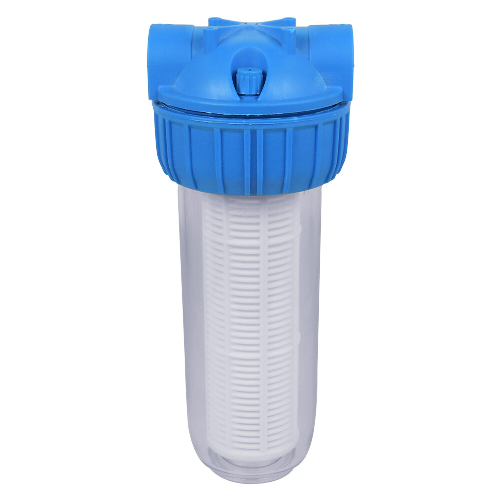 WASSERFILTER VORFILTER 1" 5000 L/h PUMPENFILTER FILTER HAUSWASSERWERK 8 ...