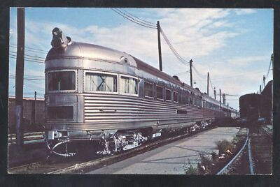 DENVER COLORADO TEXAS ZEPHYR RAILROAD TRAIN ENGINE POSTCARD | eBay