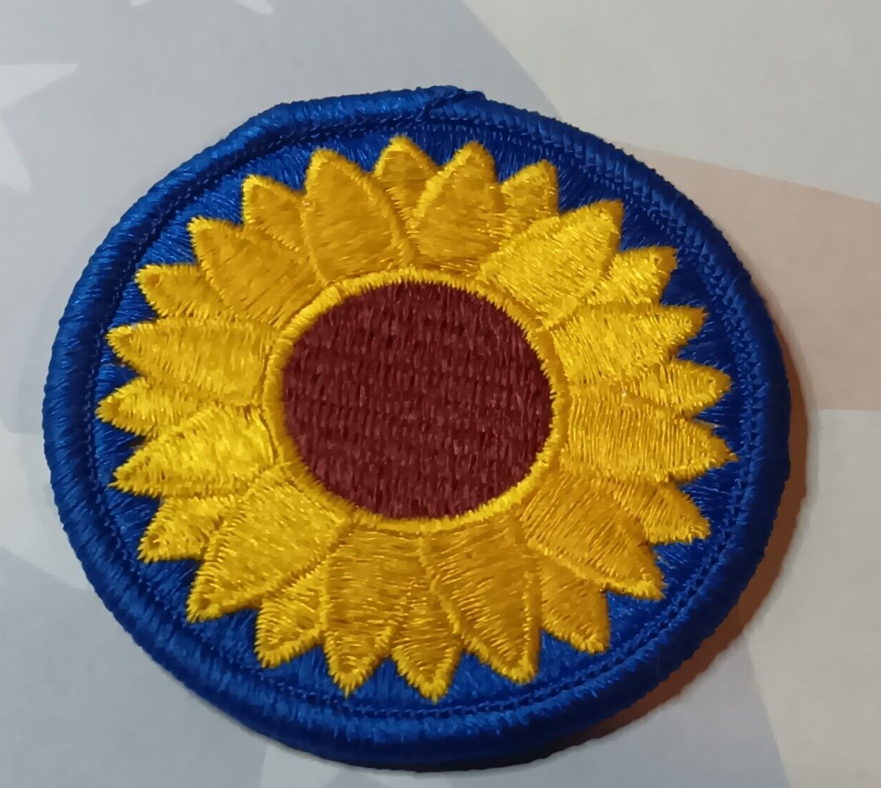 NOS US Army Kansas National Guard Dress Uniform Patch 2.5" Color Sew On ...